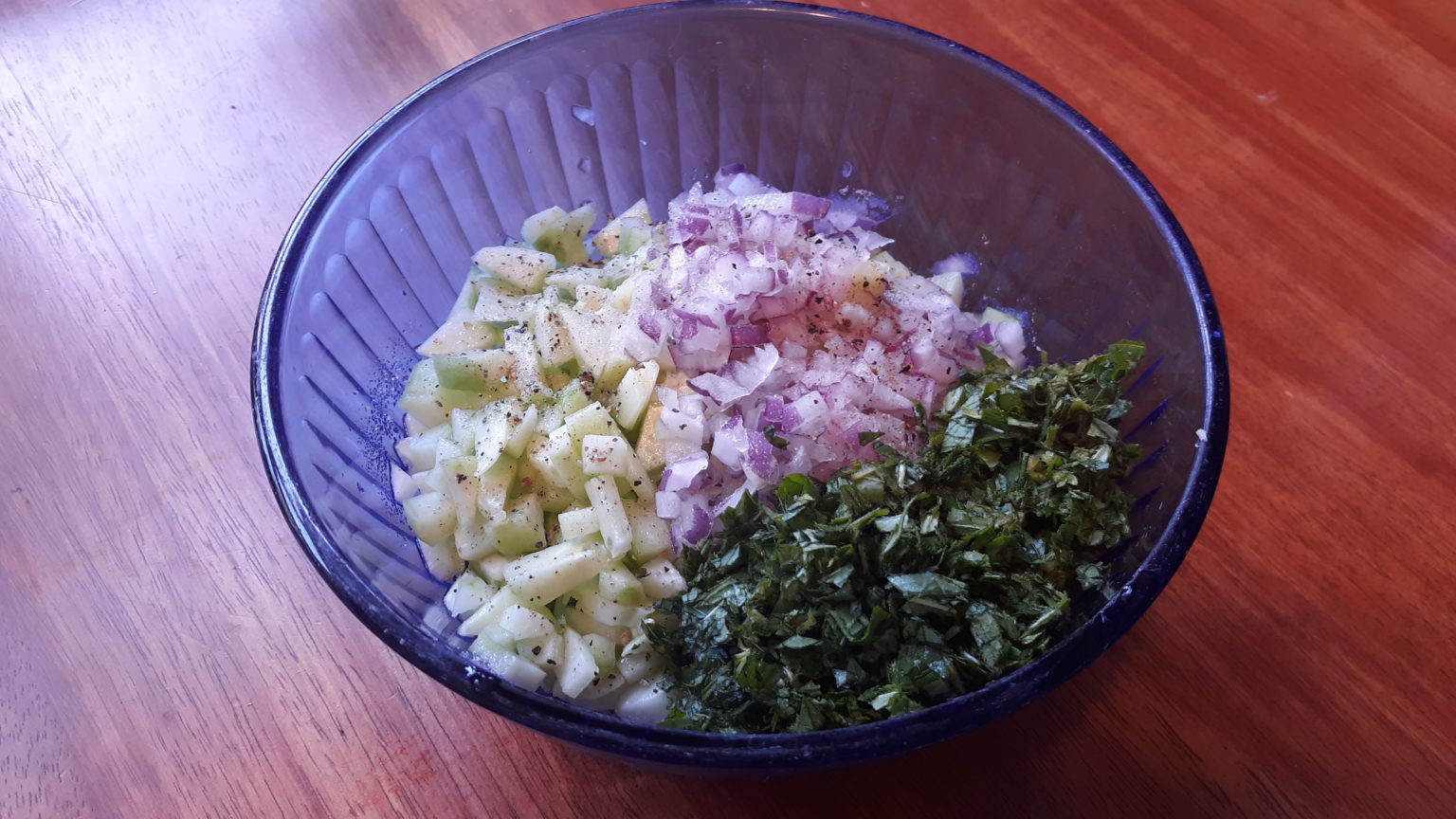 Minted Cucumber Salad – Capital District Fun